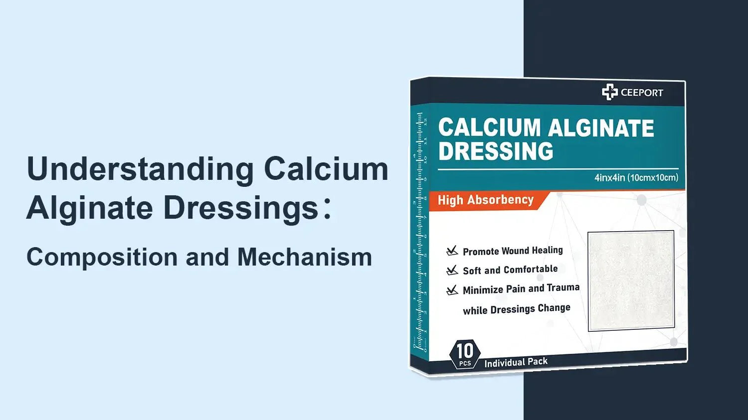 Calcium Alginate Dressings: Composition and How They Work – CEEPORT