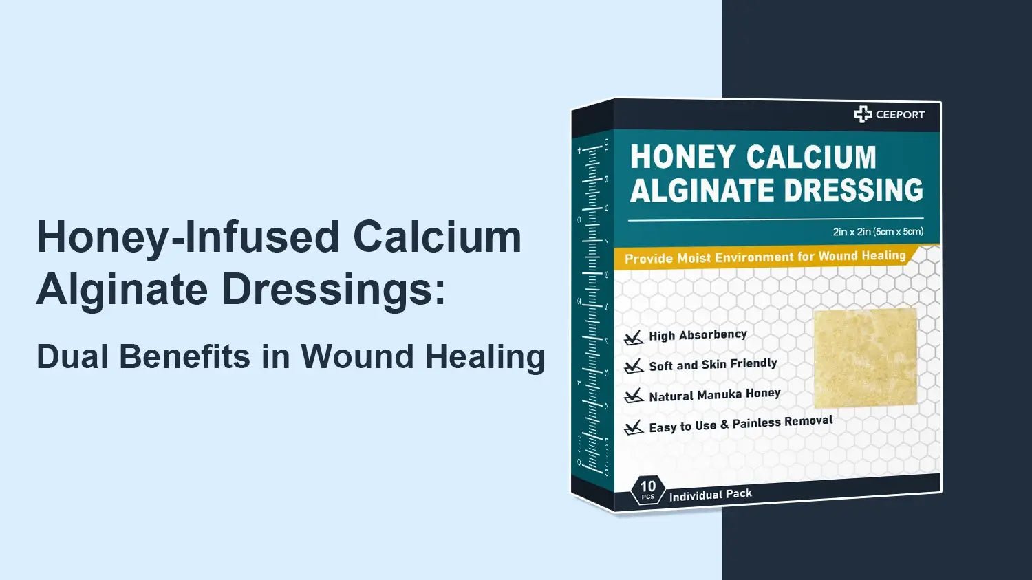 Honey Calcium Alginate Dressings: Healing & Antibacterial Benefits ...