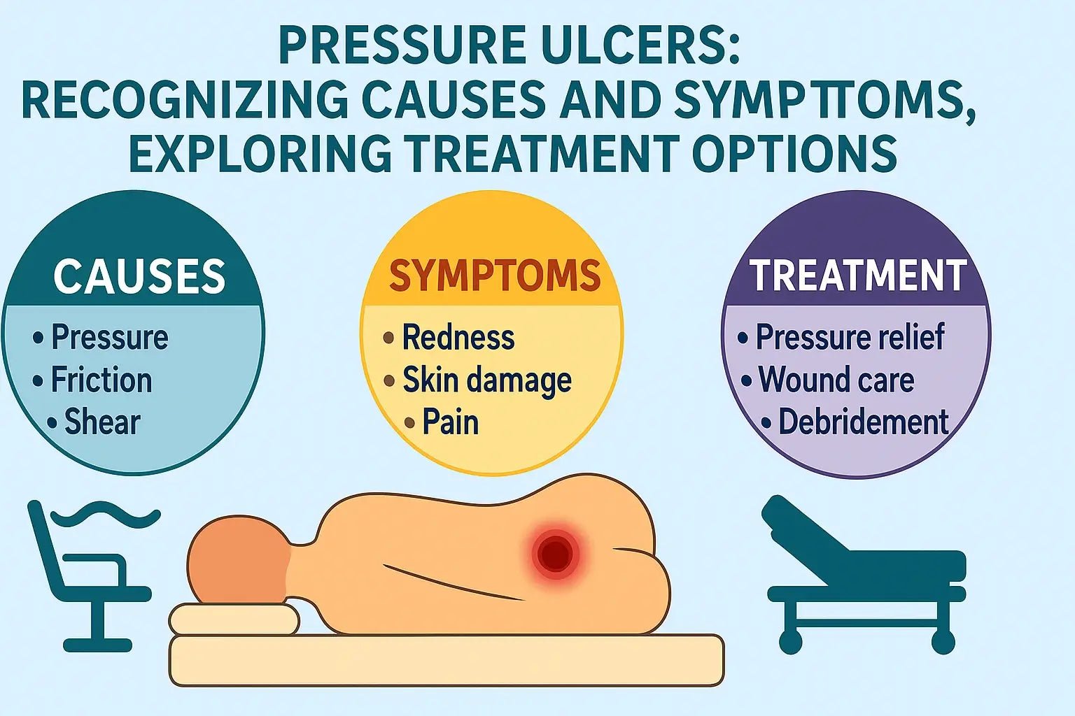 Pressure Ulcers: Causes, Symptoms, and Effective Care Strategies – CEEPORT
