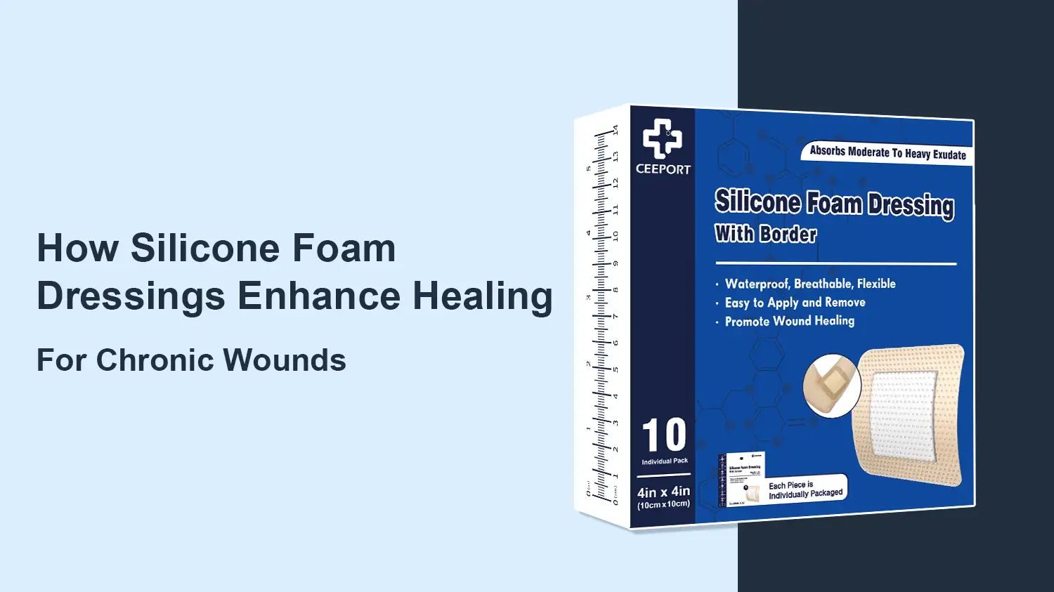 Healing Chronic Wounds With Silicone Foam Dressings A Smart Approach